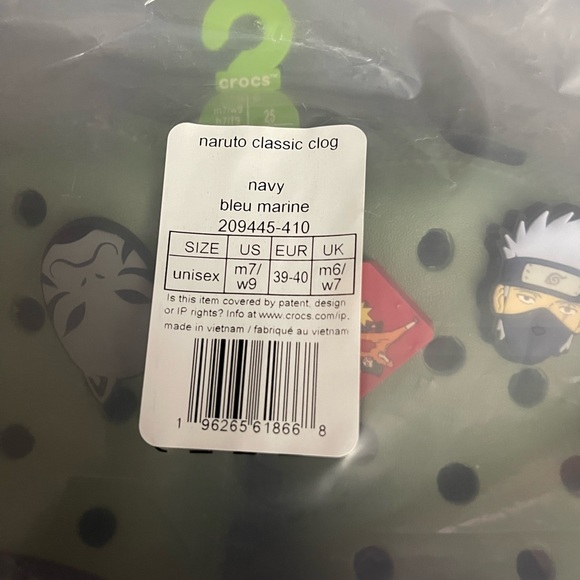 CROCS | Shoes | Crocs X Naruto Kakashi Classic Clog | Poshmark